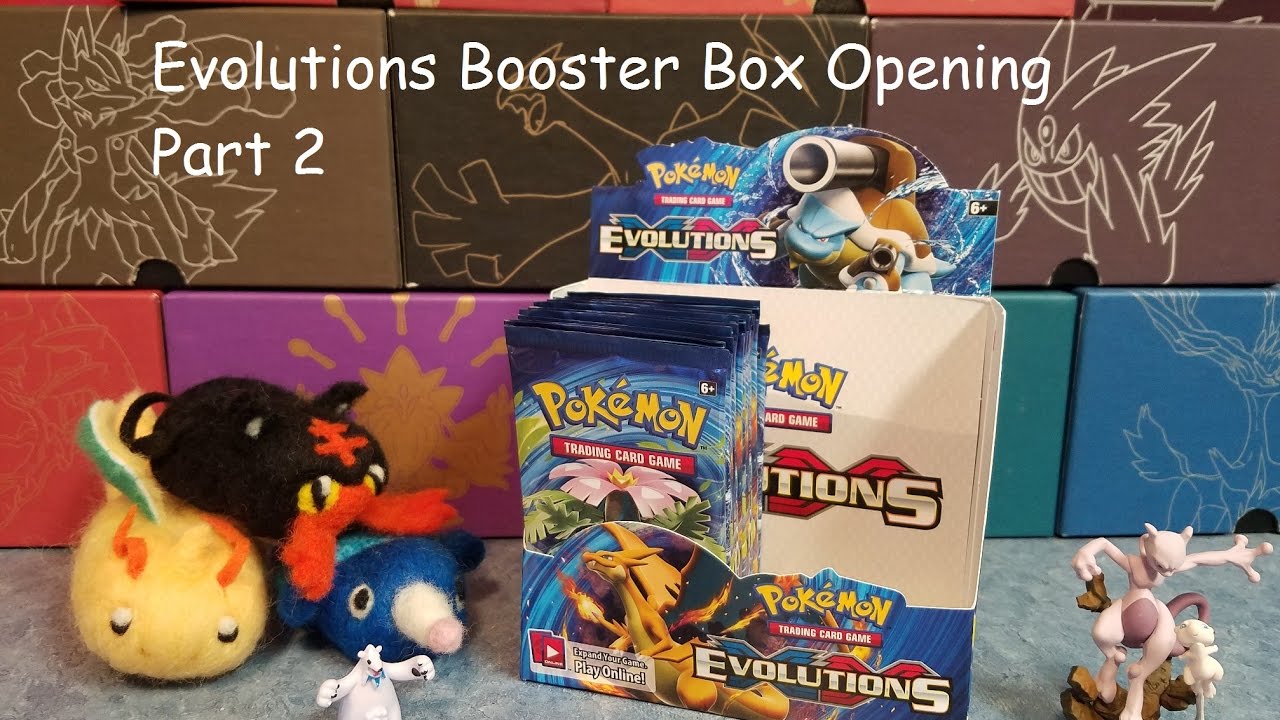 Evolutions Booster Box Opening Part Two - YouTube