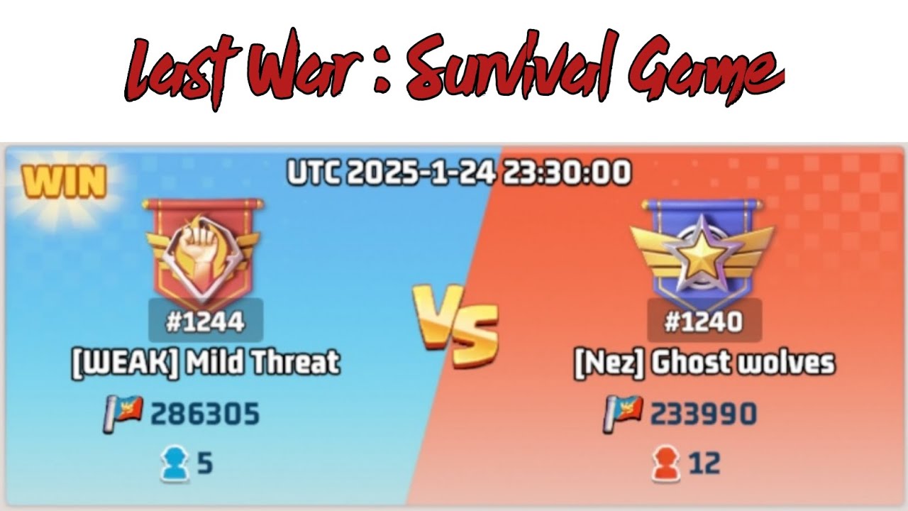 Last War: Survival Game - Event: 5 vs 12 - YouTube