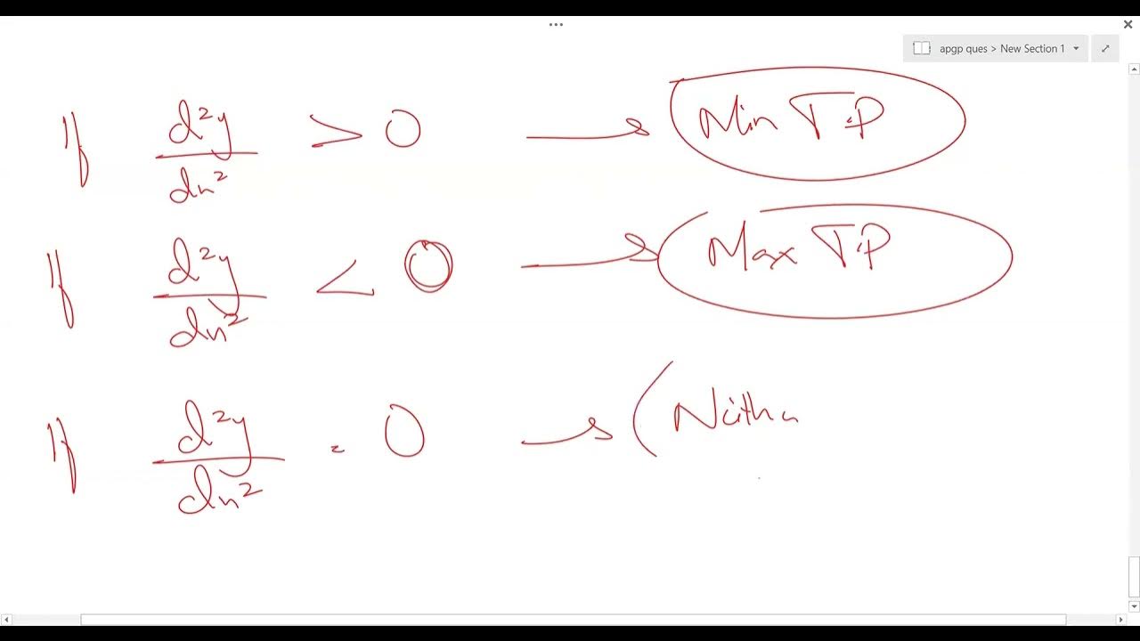Stationary Points - Differentiation O Level / IGCSE ADD Maths (Part 13) - YouTube