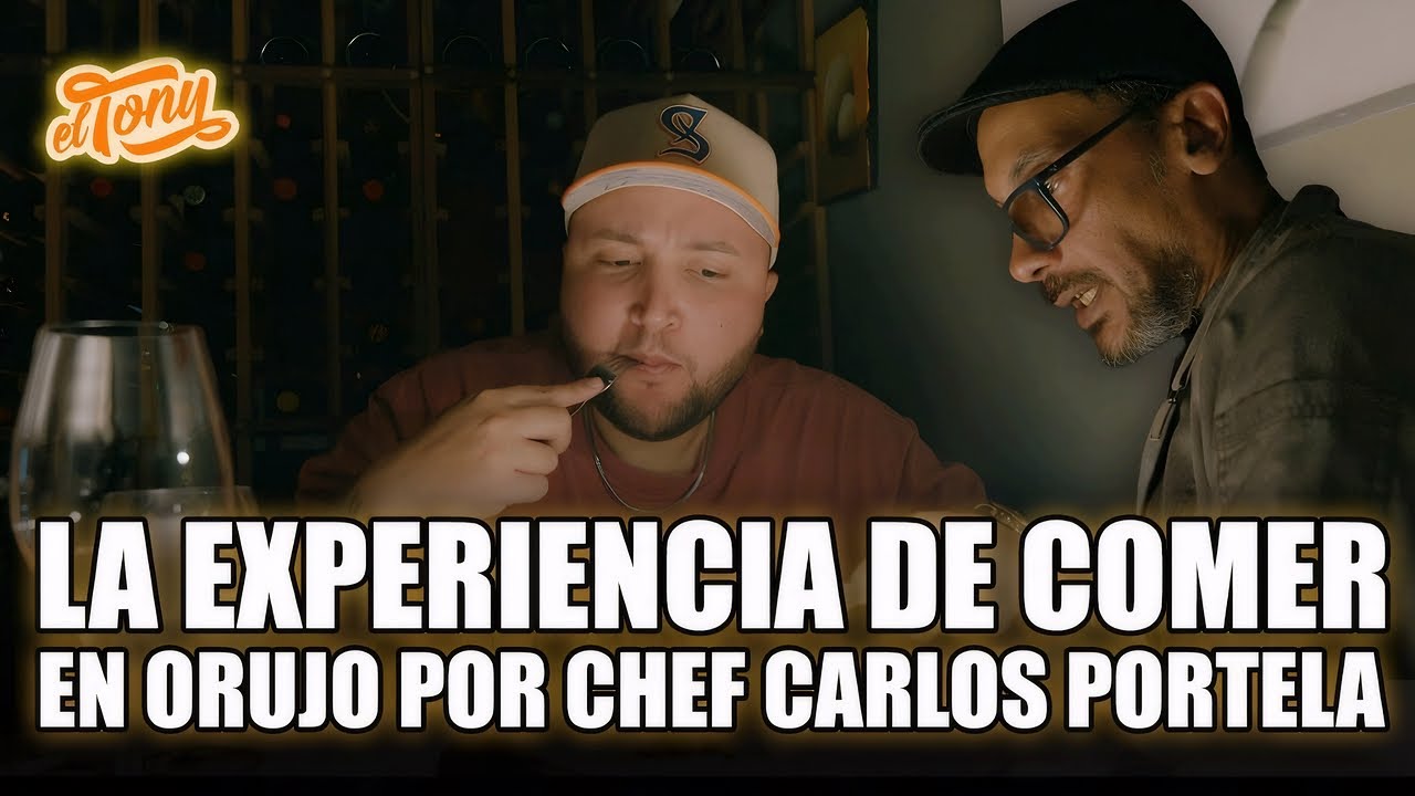 Pruebo la comida del mejor chef de Puerto Rico Carlos Pórtela. - YouTube