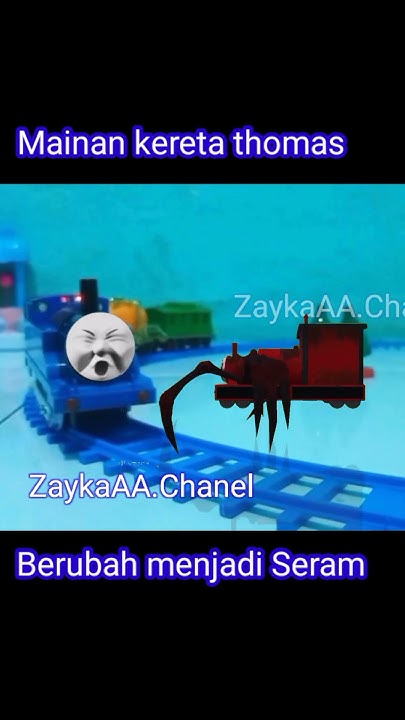 Mainan kereta Thomas berubah menjadi seram 😱 - YouTube
