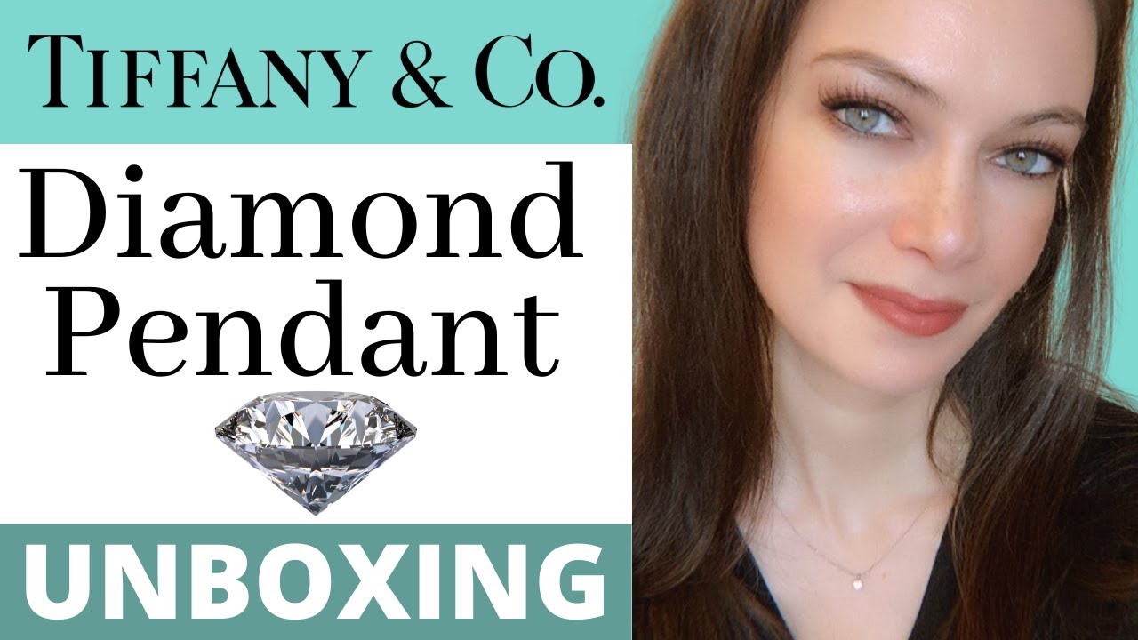 Tiffany & Co. Unboxing - Diamond Pendant (Platinum chain) - YouTube