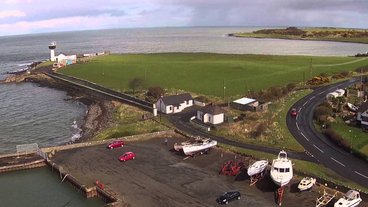 Aerial View of Ballylumford Northern Ireland - YouTube