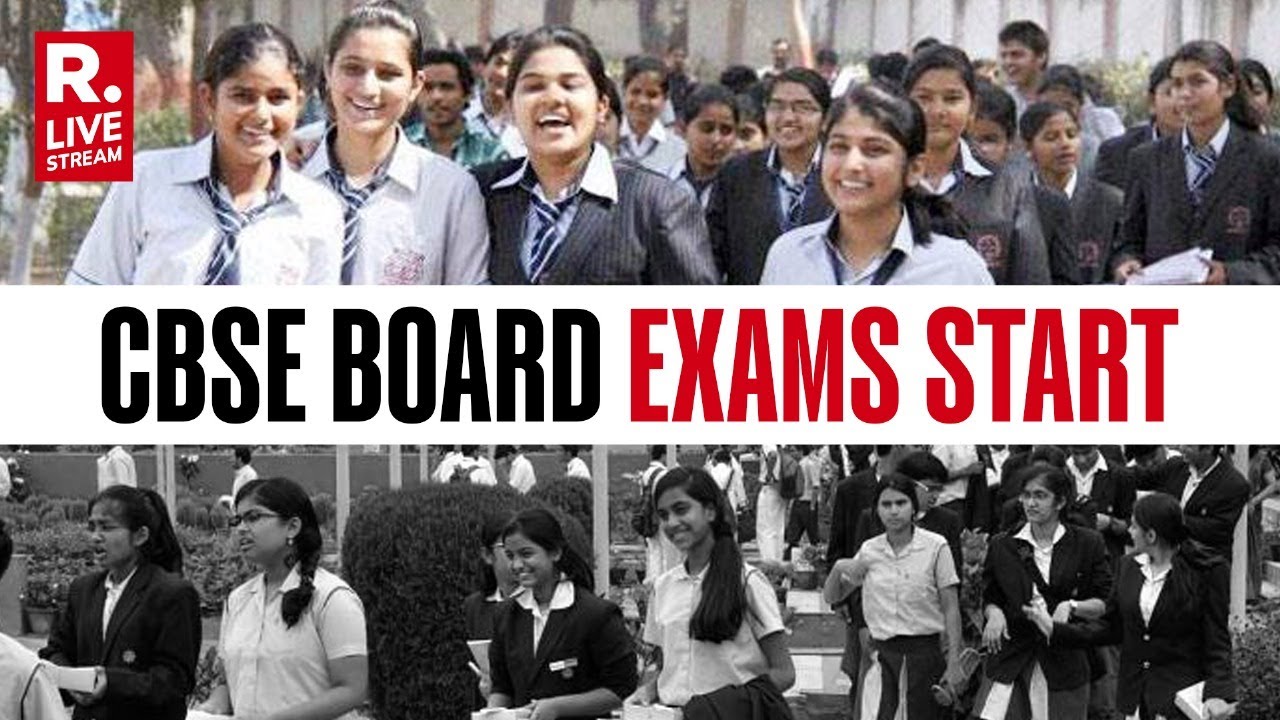 CBSE Board Exams 2025: Overwhelmed Students Tackle With Strict ...