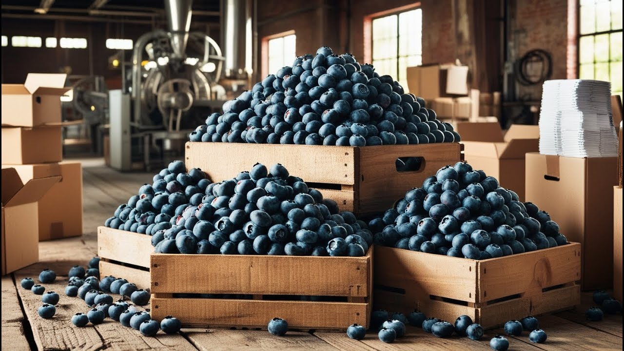From Farm to Factory: How Blueberries Are Harvested with AI Precision ...