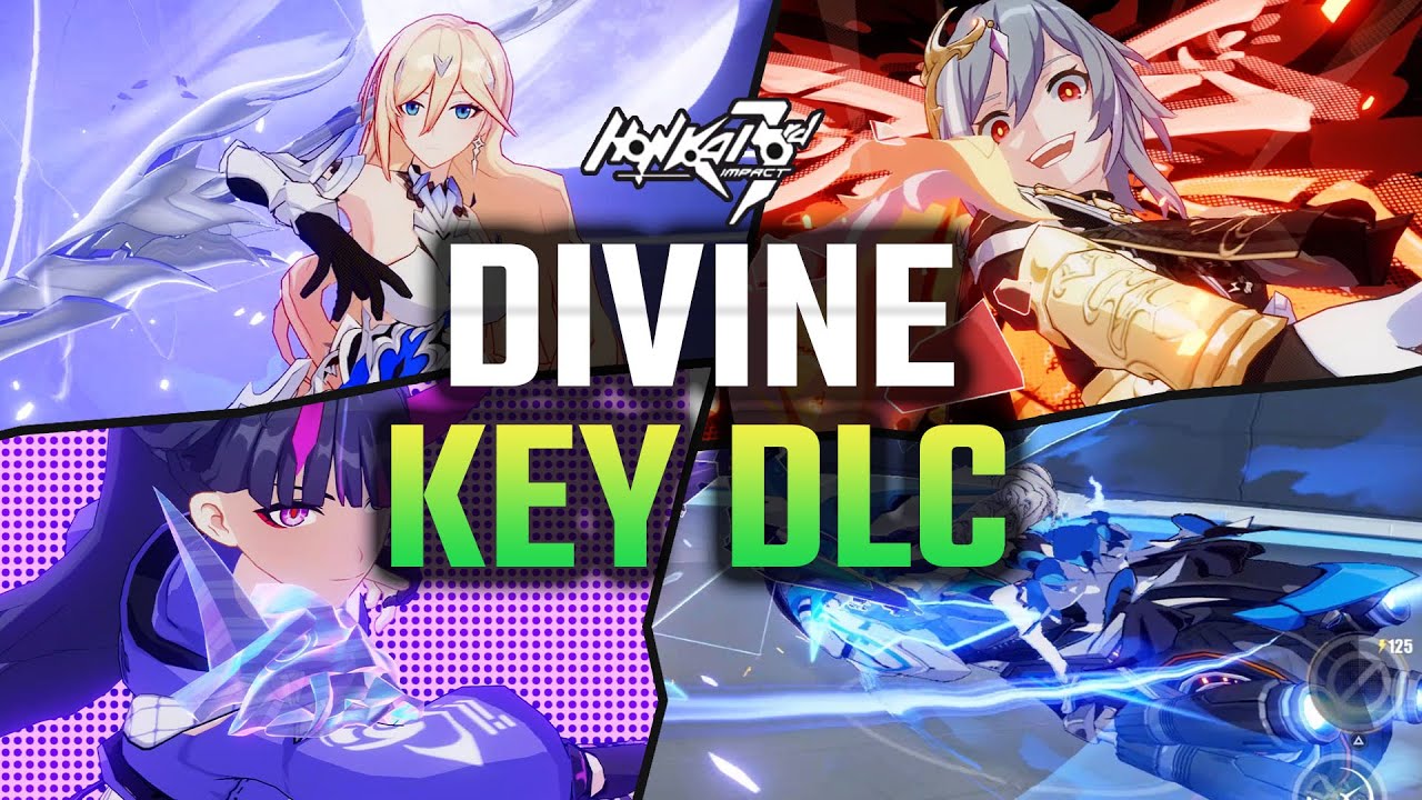 Honkai Impact - Divine Key DLC vs Original Weapon Comparison - YouTube