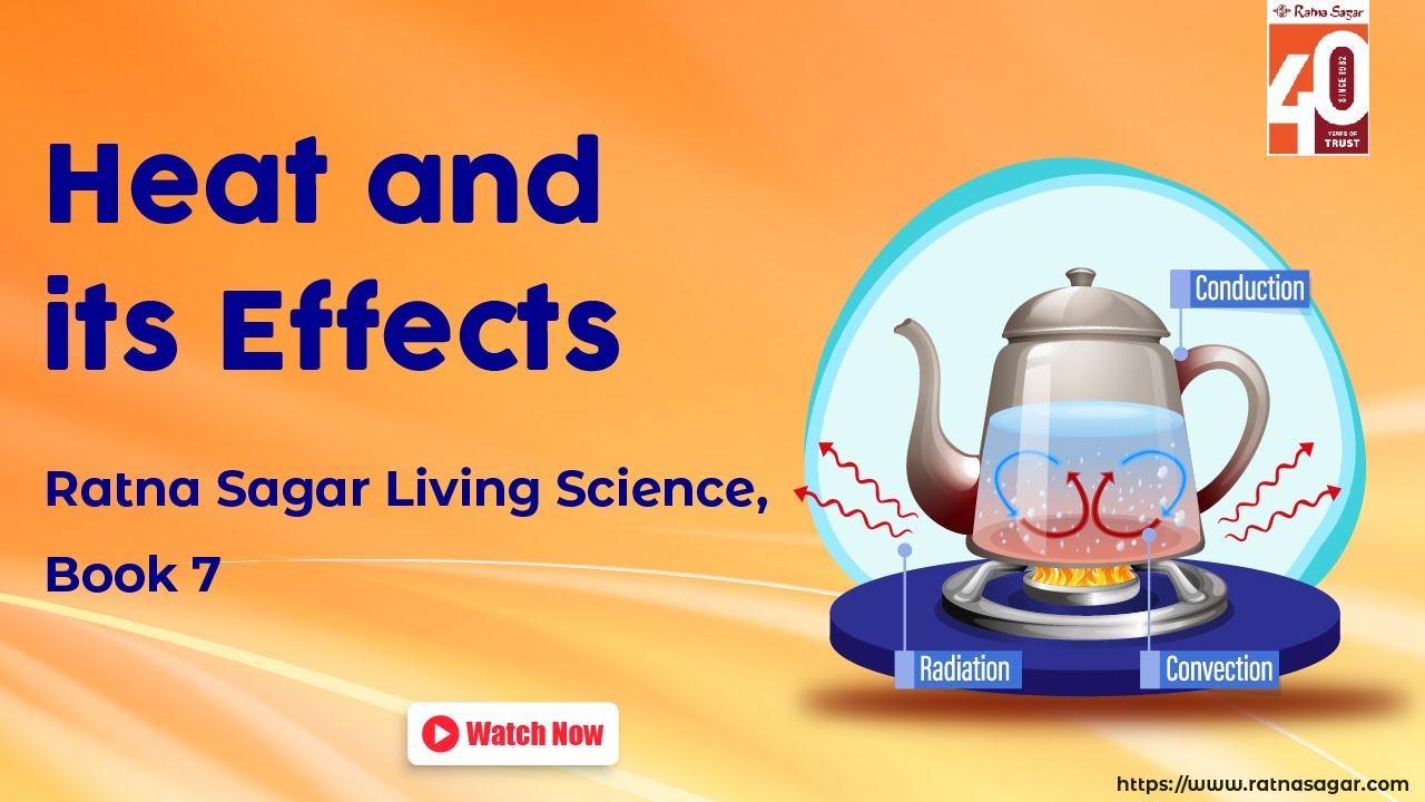 Heat and its Effects Science Class 7 - Ratna Sagar Living Science Book ...