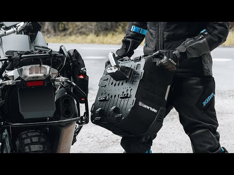 Quick Release System for the MotoBags - YouTube