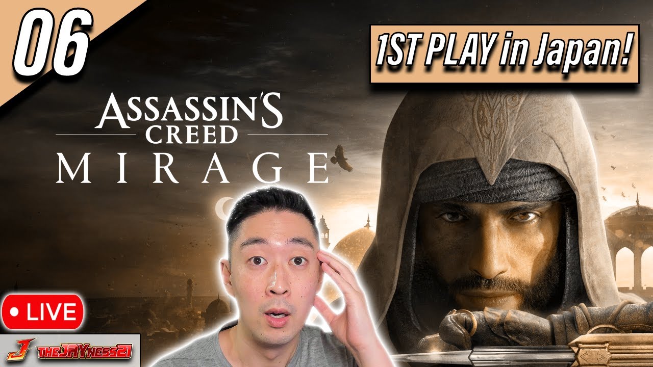 🔴 LIVE 🦅 Assassins Creed Mirage Pt 6 | 🌎 Overwatch 2 in Tokyo! - YouTube