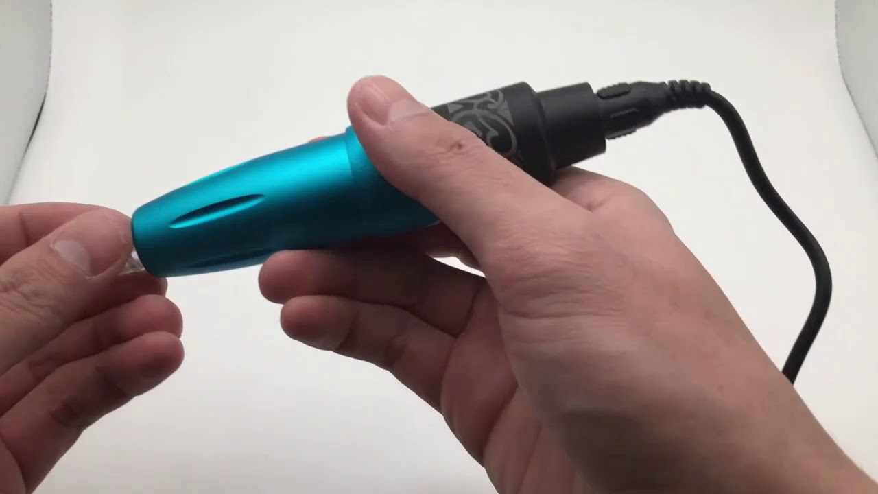 Quick Glance - Pen Style Cartridge Tattoo Machine Rocket II - YouTube