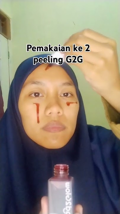 Cara pake peeling G2G - YouTube