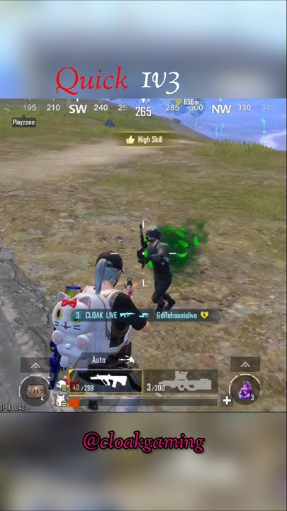 Wait for @CloakGamingYt Quick 1v3 #bgmi #pubg #bgmishorts #pubgmobile #shorts - YouTube