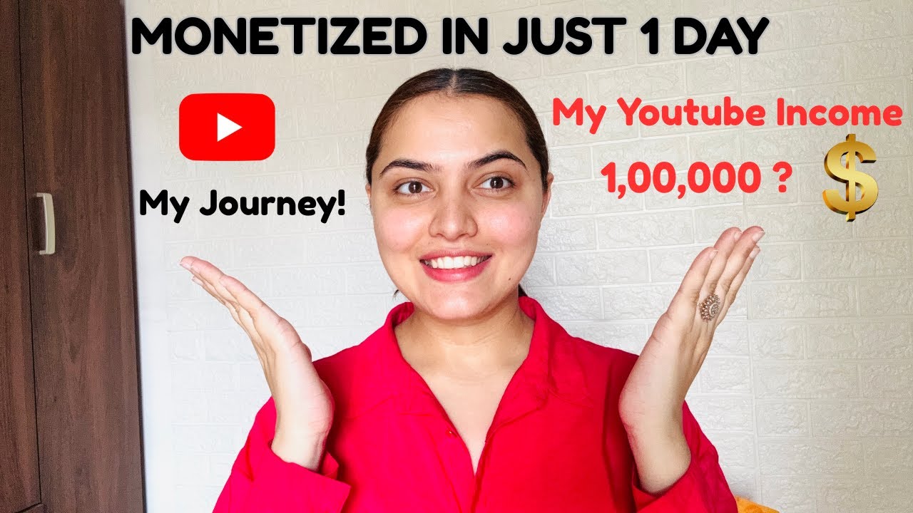 Finally Monetized! My YouTube Journey + First Payment Revealed 💰#youtube #youtubepayment - YouTube