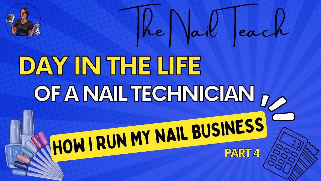 DAY IN THE LIFE OF A NAIL TECH | How I Run My Nail Biz | Nail Vlog ...