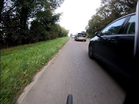 Close Pass with Oncoming Traffic - FR13 KTF - YouTube