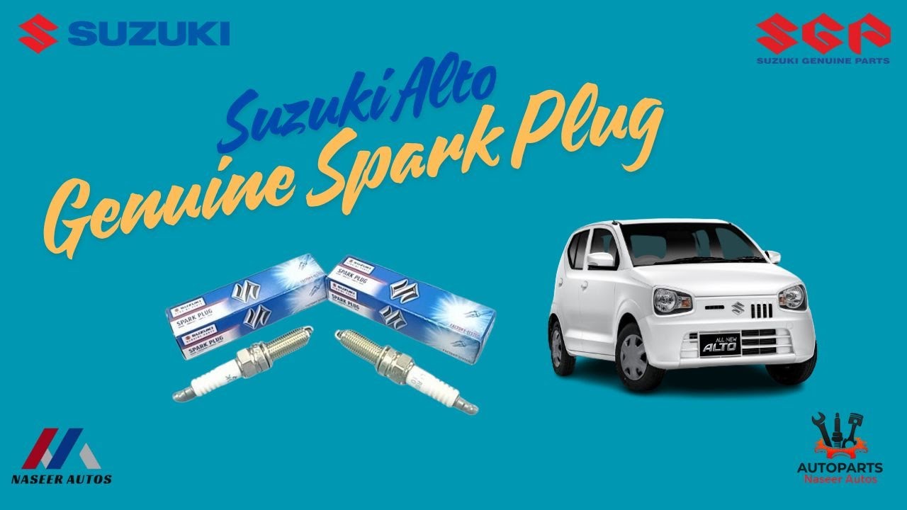 Suzuki Genuine Parts New Alto Spark Plugs - YouTube