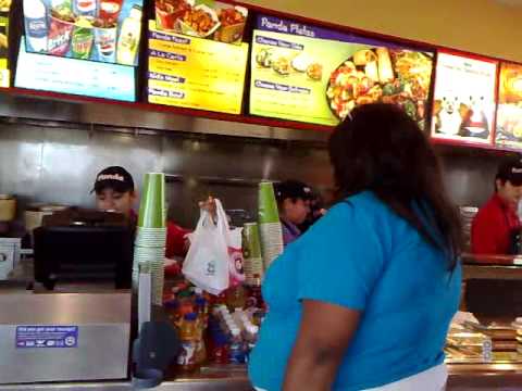 Panda Express Anaheim Eating - YouTube
