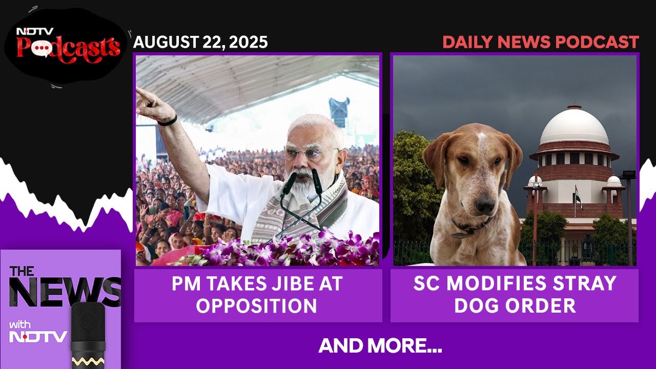 SC Ruling On Stray Dogs, Sc On Bihar Voter List, PM’s Jibe At ...
