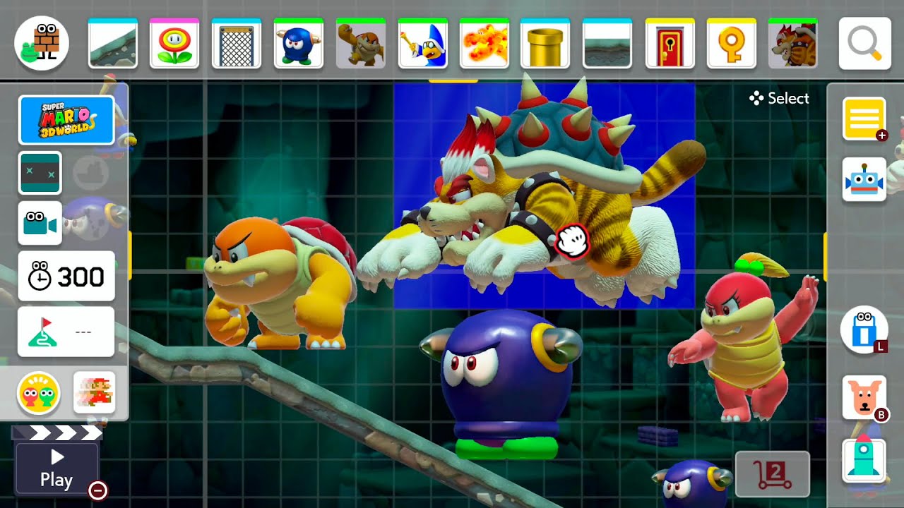 Super Mario Maker 2 - Course Maker Boss Battle Experiment! - YouTube