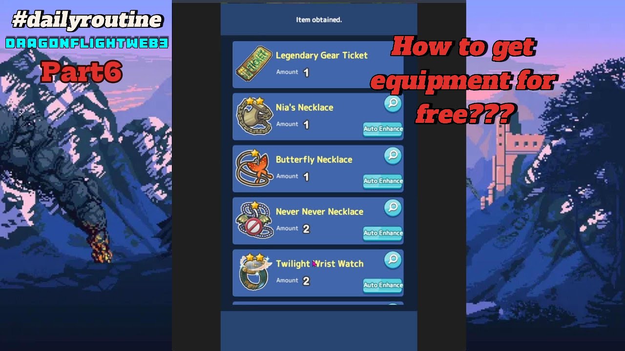 Dragonflight Web3: My Daily Routine& Progress 🐉💰 #part6 - YouTube