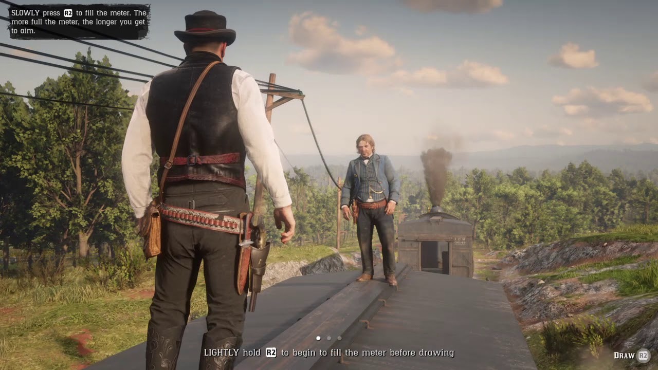 Red Dead Redemption 2 - How to win at duels - YouTube