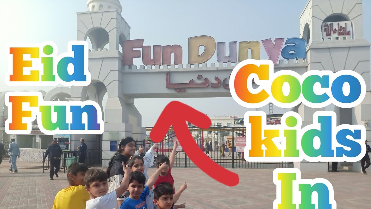 Coco kids having fun ||fazal center gujranwala fun dunya||lets enjoy ...
