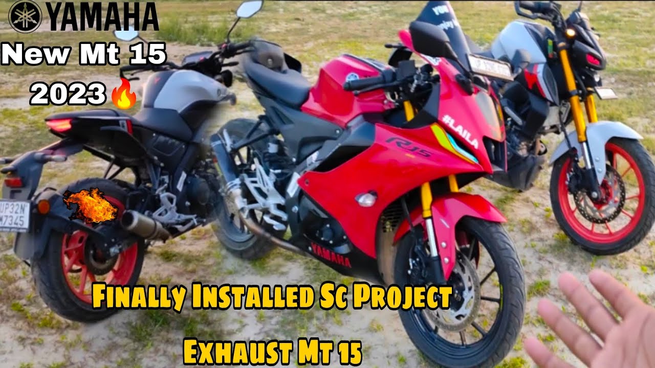 New Yamaha Mt 15 V2 Installed Full System Sc Project 🔥|| Only 1 In ...