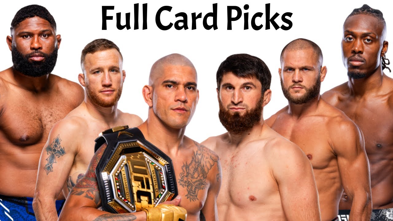 My Full Card Predictions & Breakdown For UFC 313 - YouTube