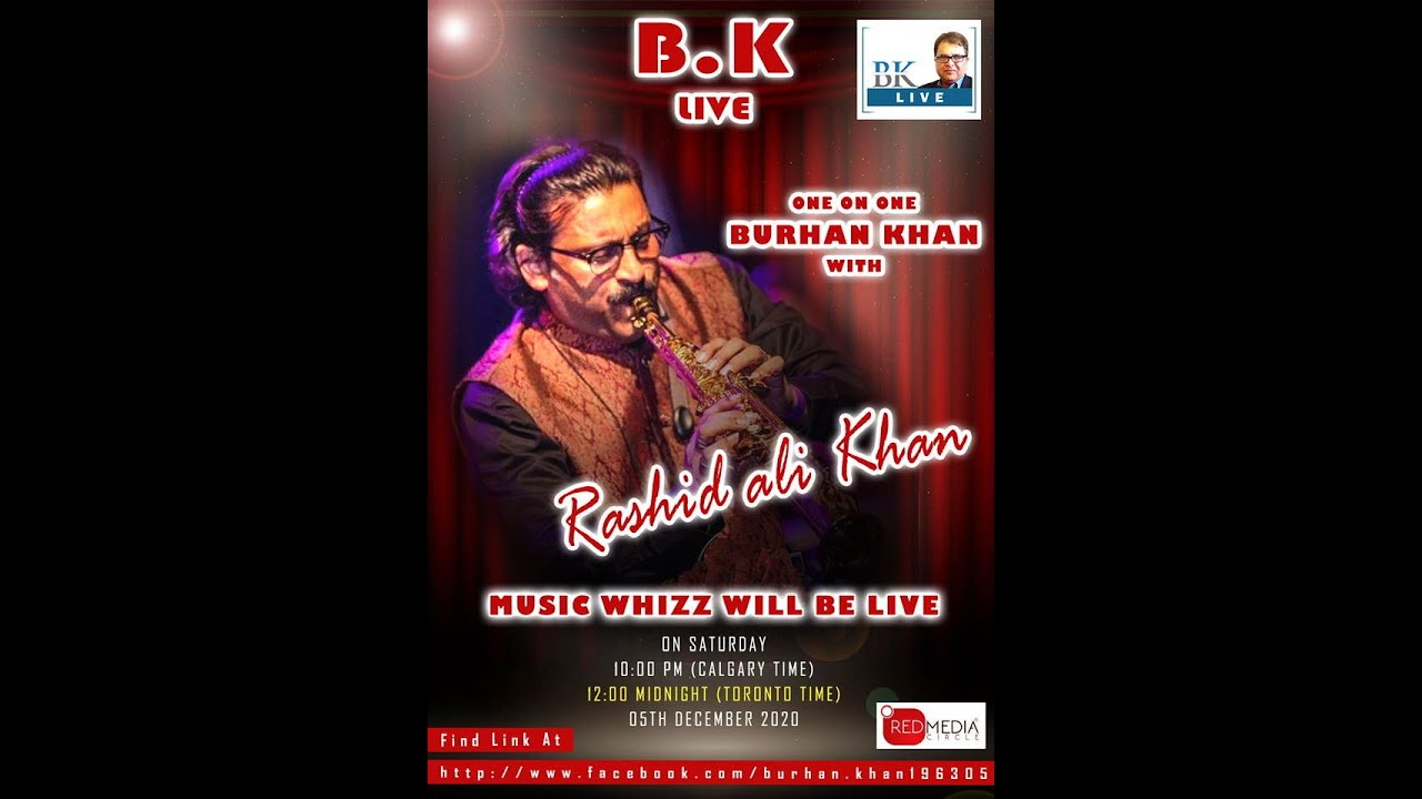 USTAD RASHID ALI KHAN - BK LIVE - YouTube