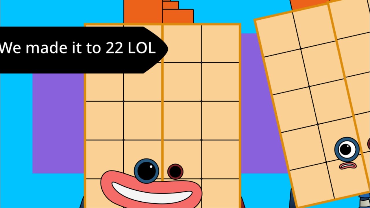 Numberblocks Band Sixteenths 65 - YouTube