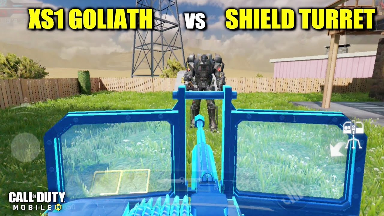*NEW* SHIELD TURRET vs XS1 GOLIATH in CALL OF DUTY MOBILE!! (TIPS ...
