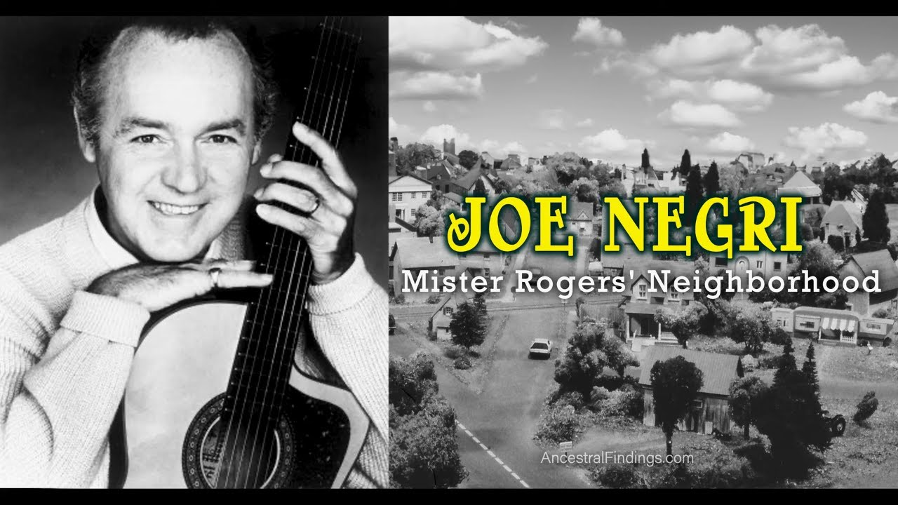 AF-799: Joe Negri: The Mister Rogers Biographies | Ancestral Findings ...