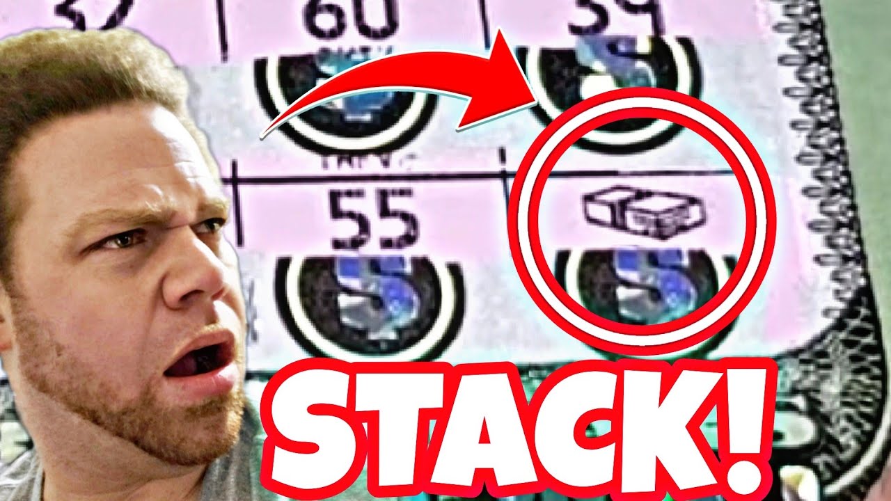 I found a STACK OF CASH while playing these scratch off lottery tickets ...
