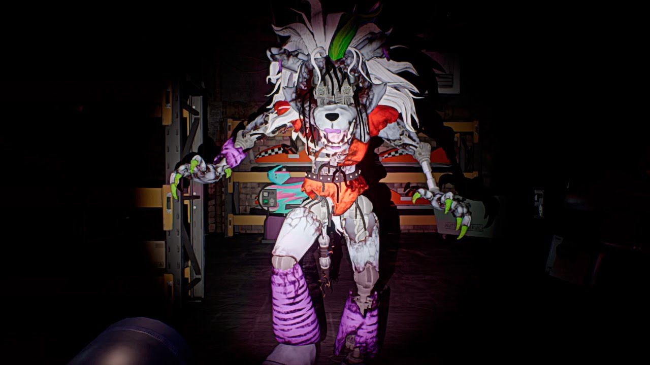 Roxy Ha Perdido La Cabeza Y El Minijuego Misterioso Fnaf Security