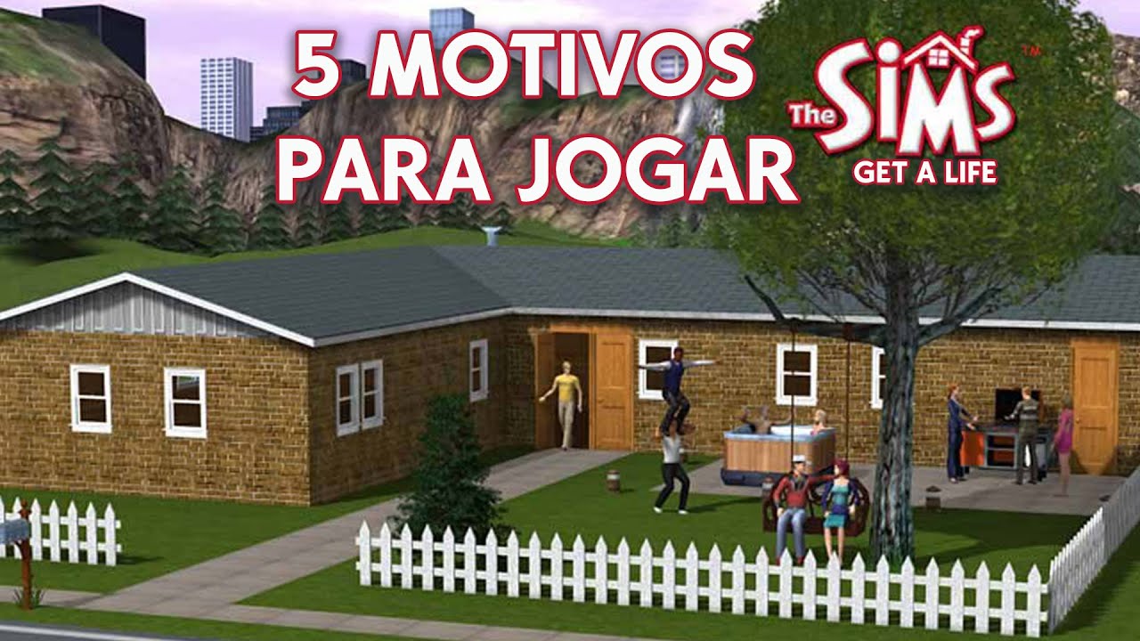 5 MOTIVOS PARA JOGAR THE SIMS GET A LIFE (CONSOLE) || Vlog Sims - YouTube