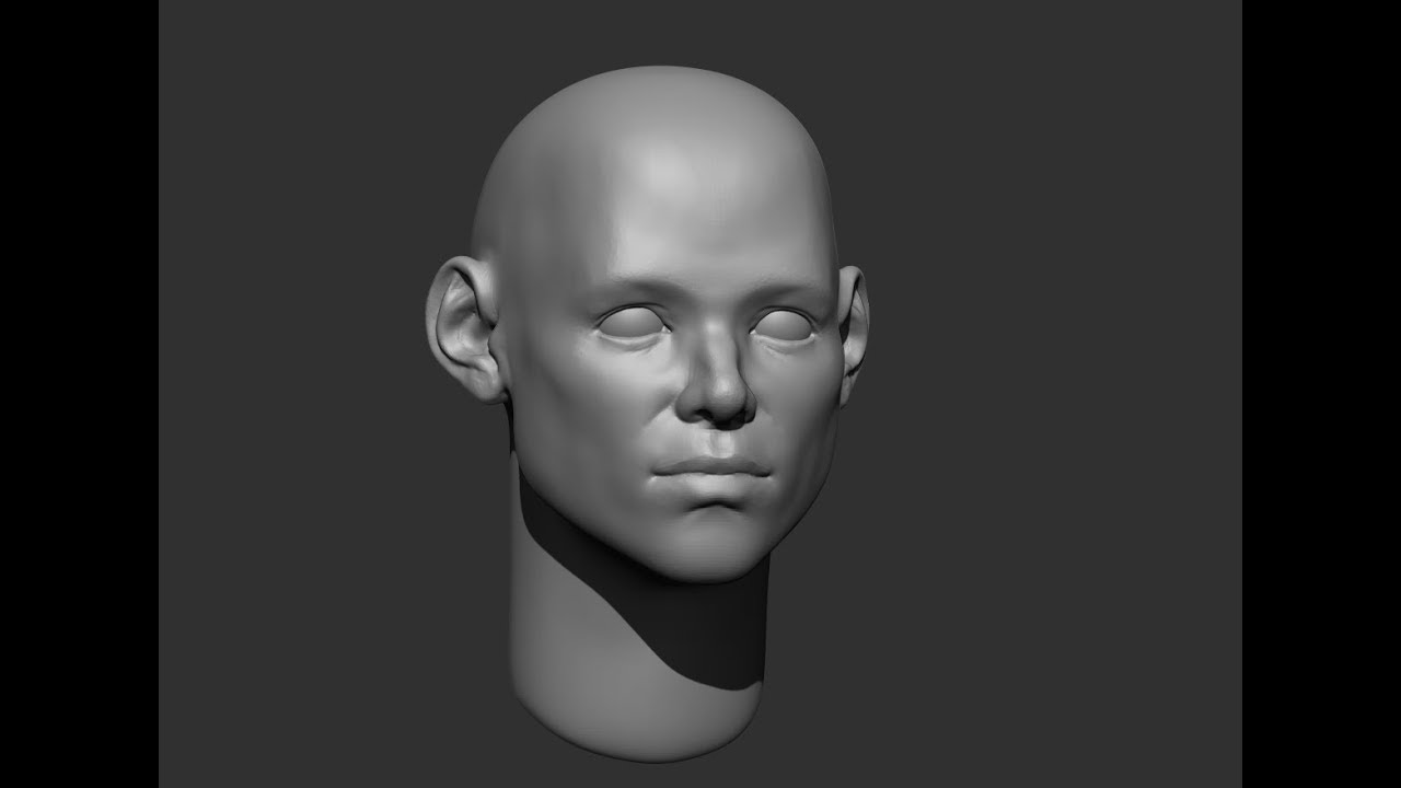 Human Body Sculpt 01 Male Head Sculpting - YouTube