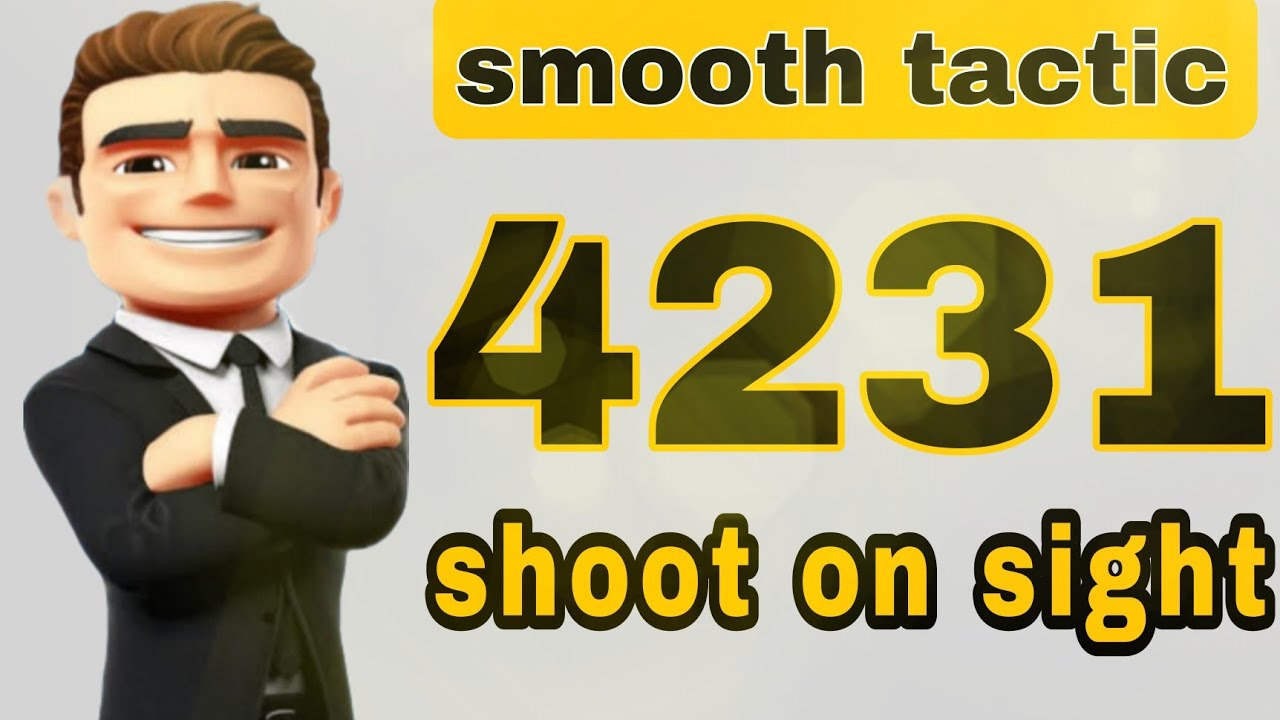 OSM TACTIC 2023 : OSM BEST TACTIC 4231 SHOOT ON SIGHT at NEW SEASON ...