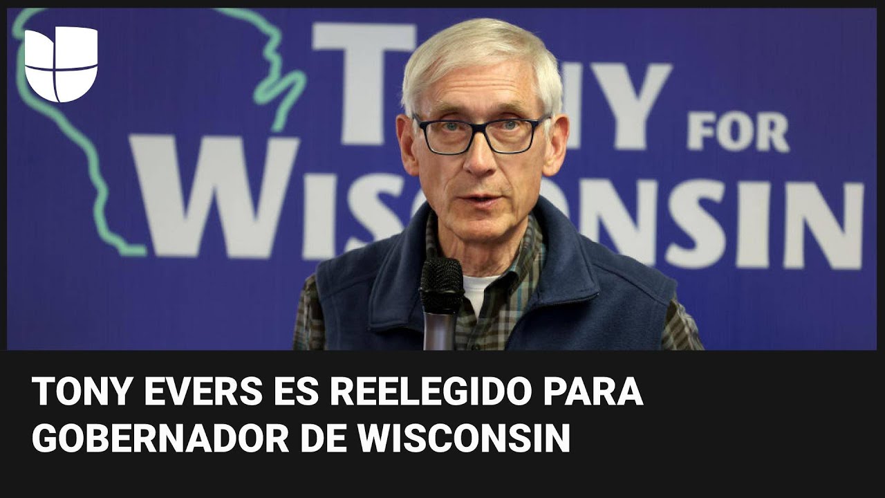 El demócrata Tony Evers gana la reelección para gobernador de Wisconsin ...