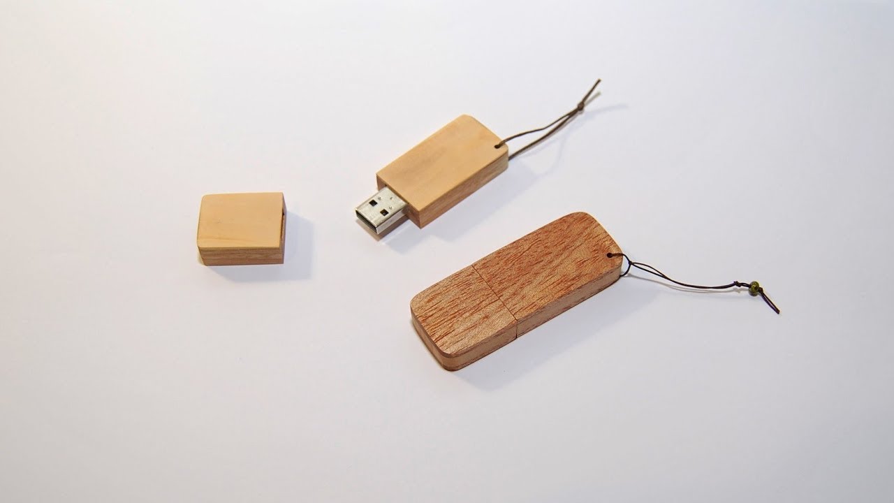 How to make two wooden USB sticks in two ways. - YouTube