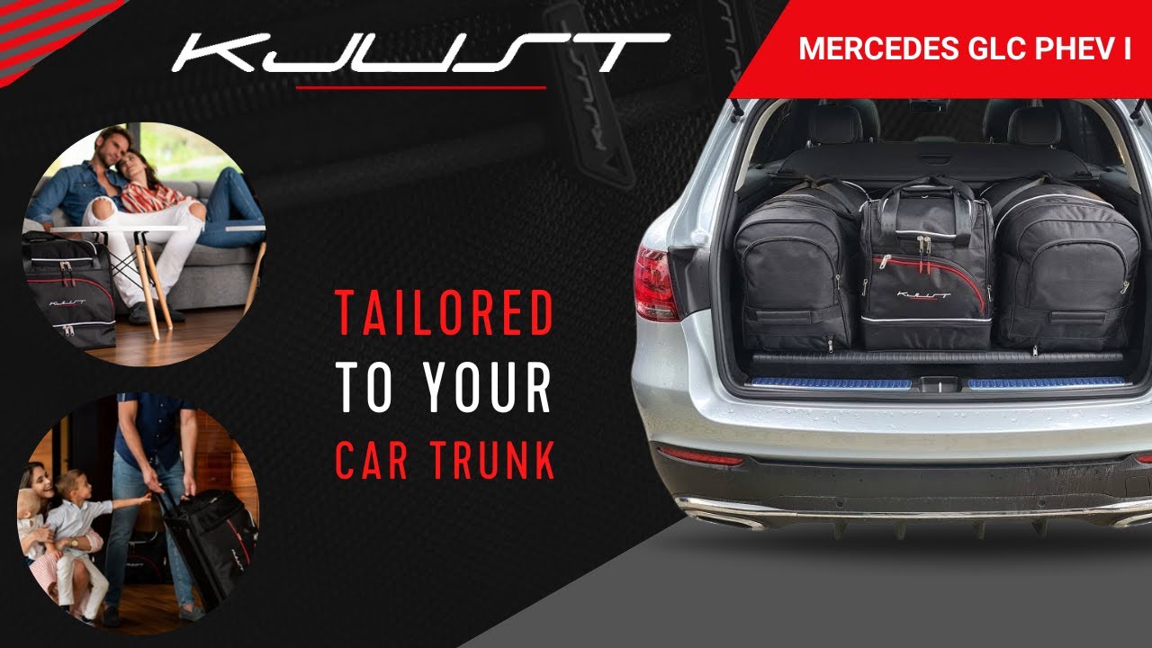 MERCEDES GLC PHEV I KJUST CAR FIT BAGS 🚗 ID: 5902641110290 - YouTube