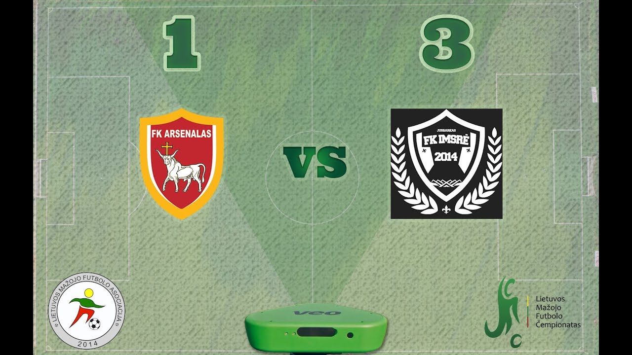 2021 m. LMFČ: FK Arsenalas 1:3 Jurbarko Imsrė (V etapas, Prienai, 2021 ...