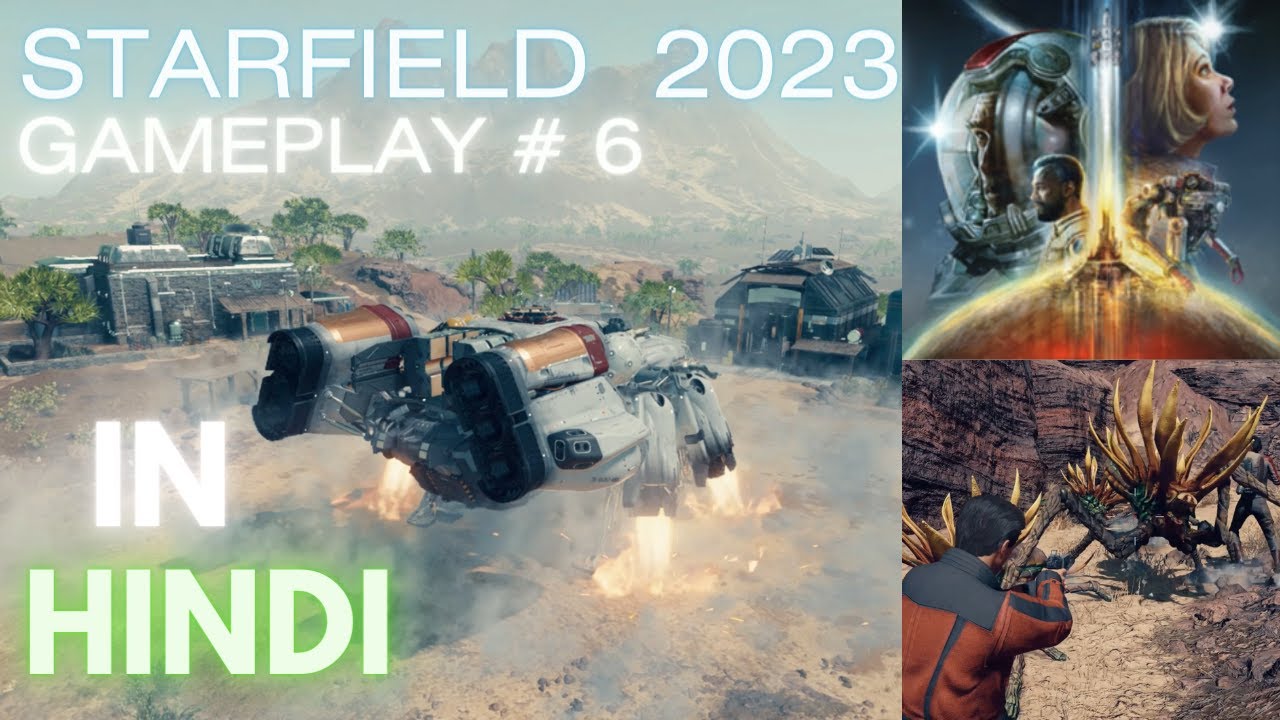 👽🦇Encounter with Alien Creatures 🤯 | STARFIELD 2023 | Video#6 ...