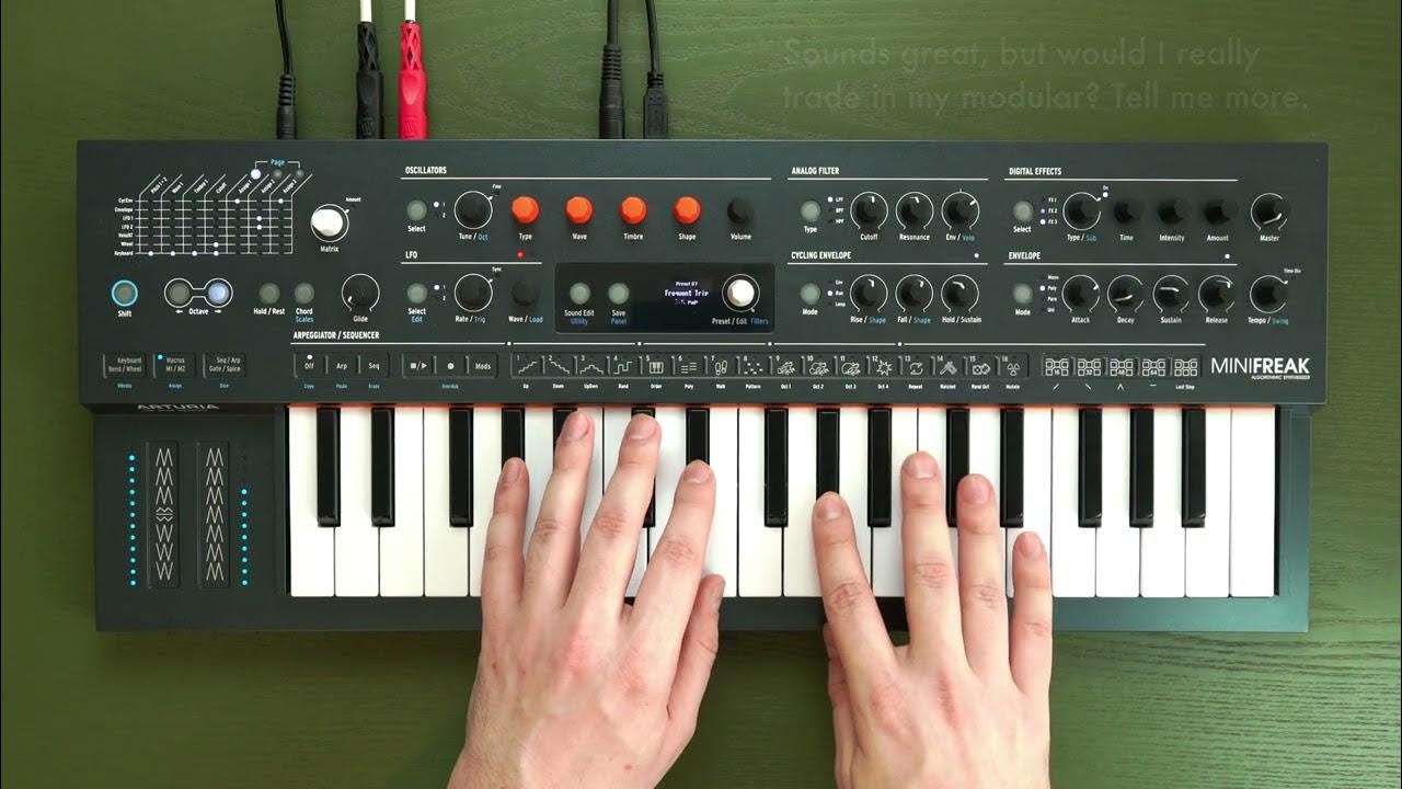 Arturia MiniFreak & MiniFreak V Full Run Down 🏃⬇️ - YouTube