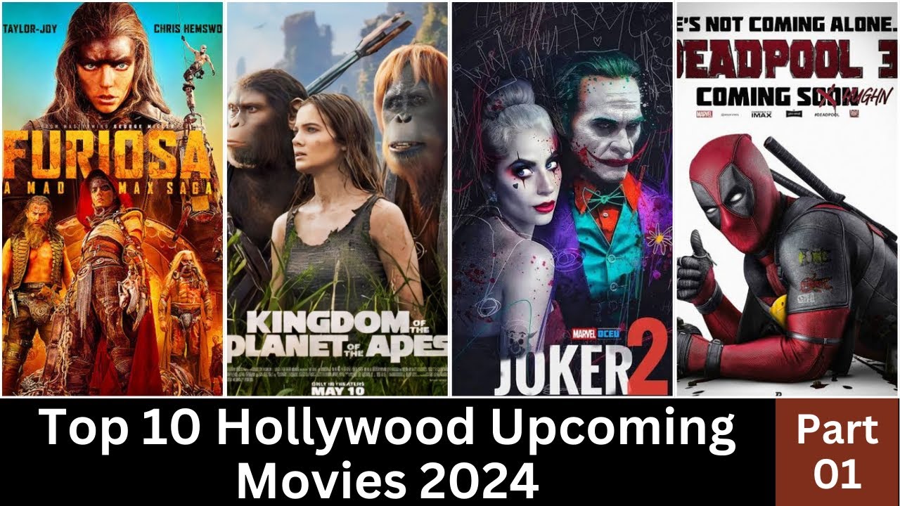 Top 10 Hollywood Upcoming Movies | Upcoming Movies 2024 | Hollywood ...