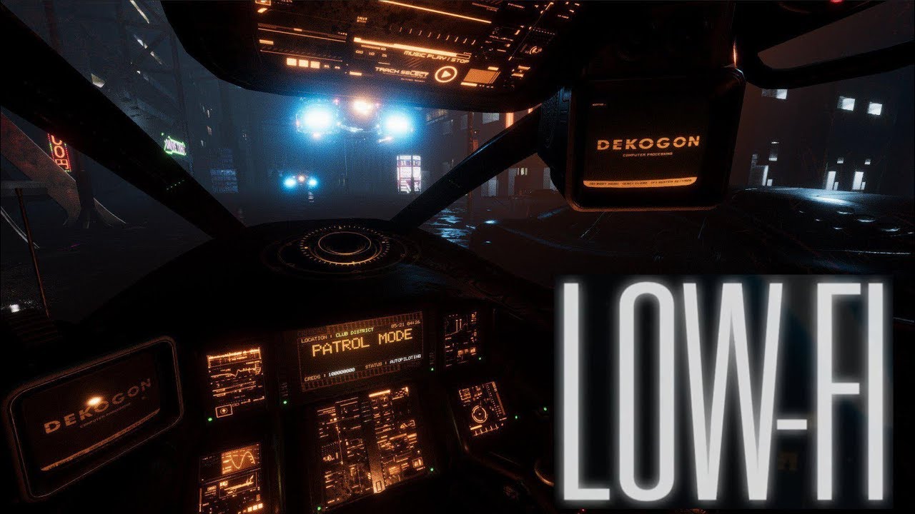 New Cyberpunk VR Game: LOW-FI - YouTube