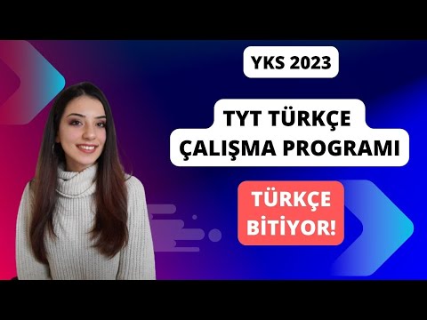 TYT TÜRKÇE BİTİREN ÇALIŞMA PROGRAMI, Dil Bilgisini bitiriyoruz!