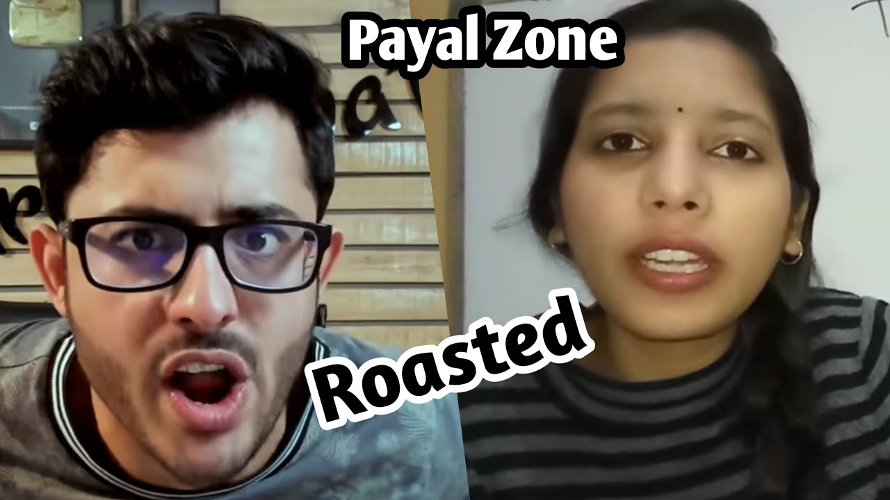 Payal Zone Roast | payal zone carryminati | payal zone expose | payal ...