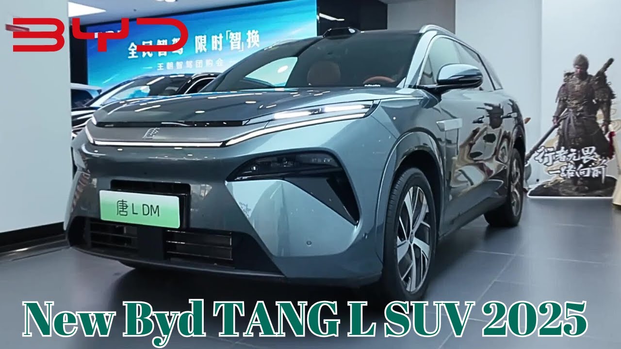 BYD's All-New Dragon Face Design | 400 Km Range in 5 Minutes | Byd TANG ...