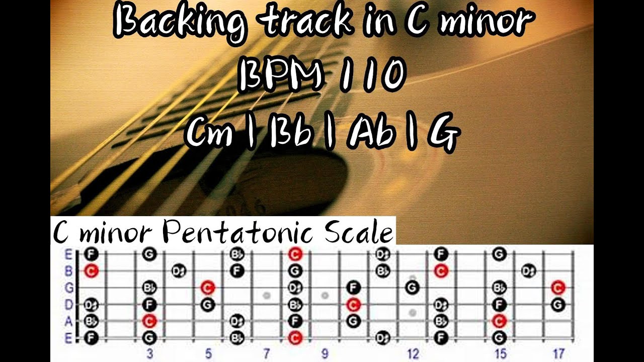 Backing track in C minor (Cm) | Pop Rock | Bpm 110 - YouTube