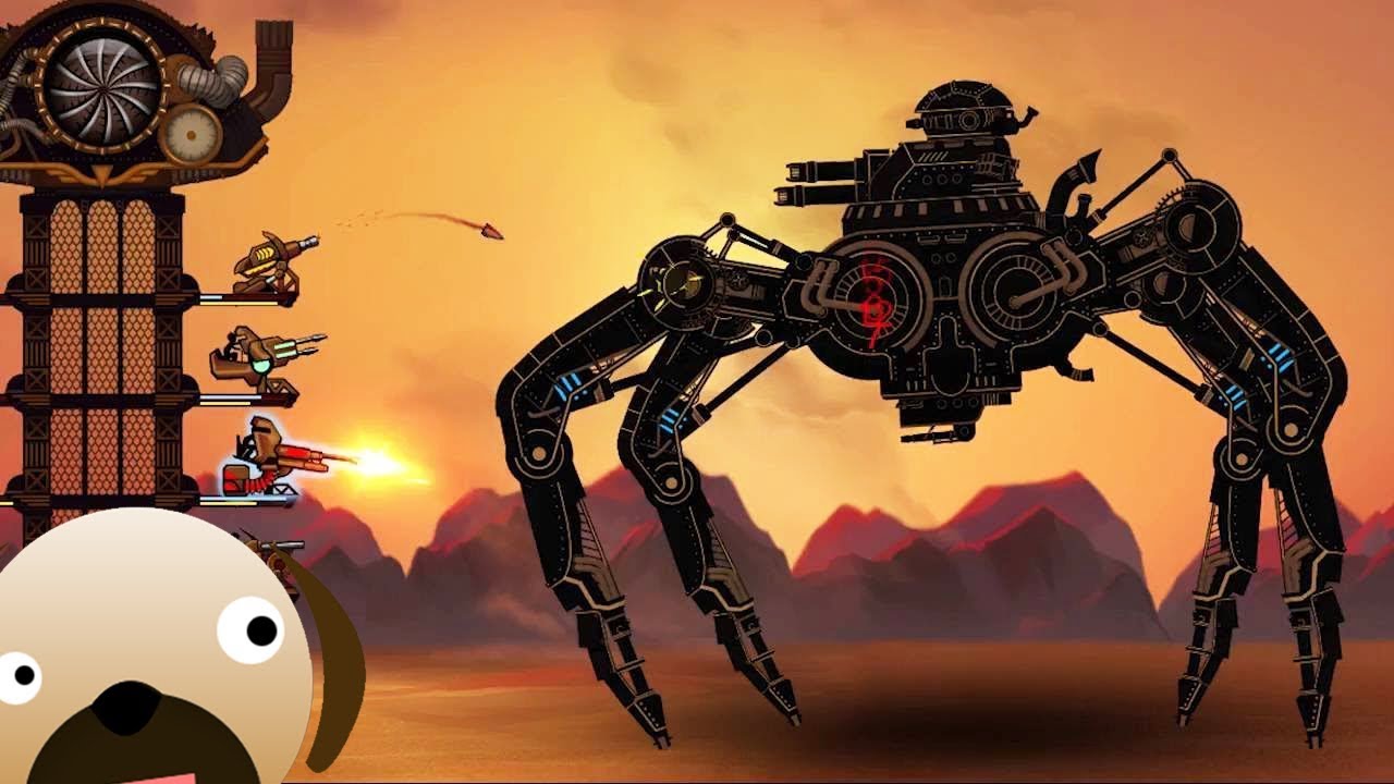 FIGHTING MASSIVE STEAMPUNK ARMIES - Steampunk Tower 2 Gameplay |New ...